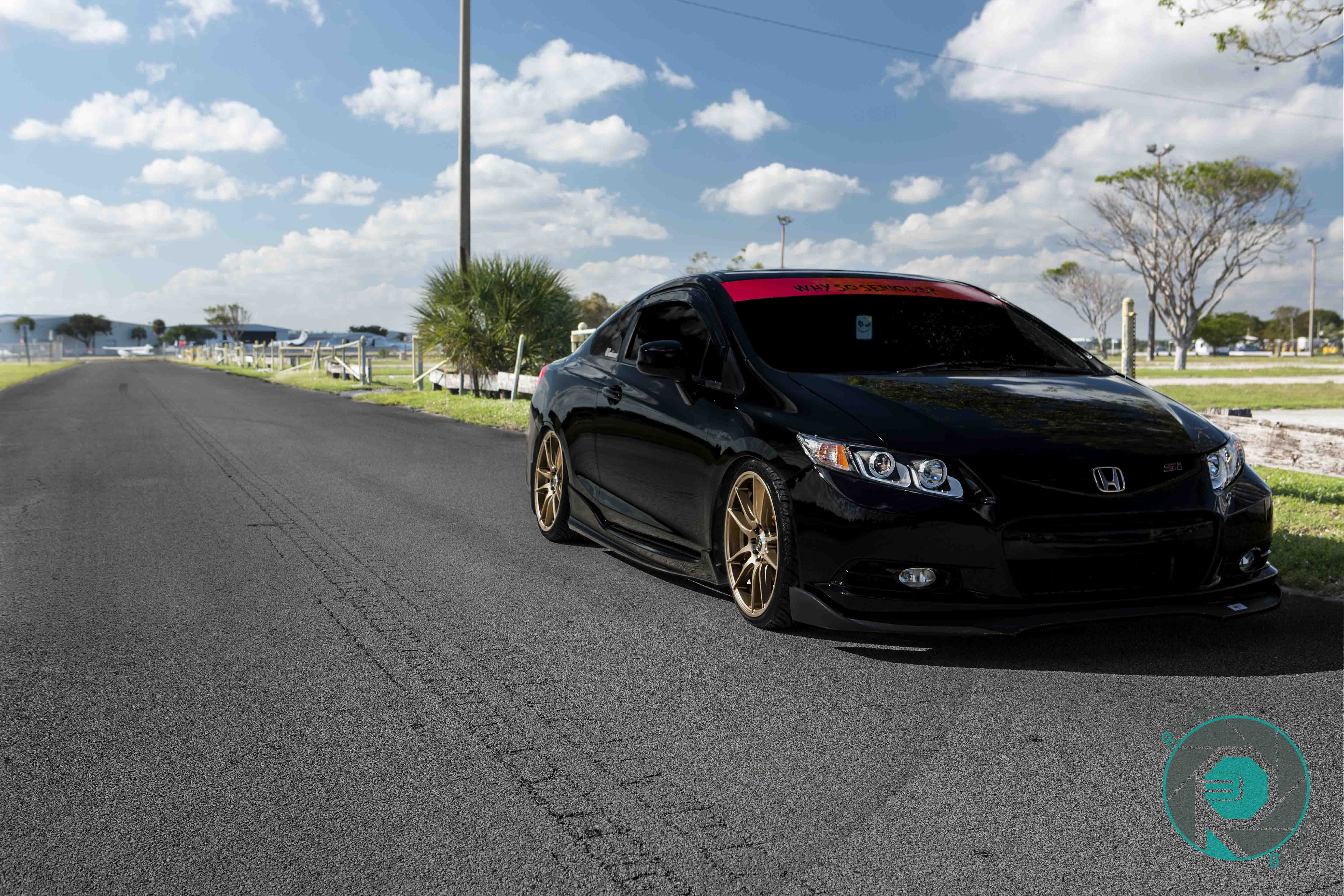 photographers hired by leale ryan 2012 black honda civic si 18 ruff ...